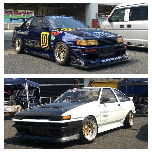@Work Wheels Japan: Hachiroku at its best today in Okayama Circuit for ...