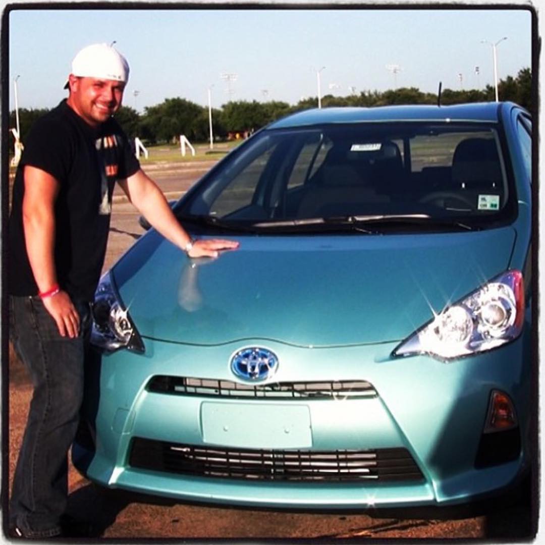 @Toyota: Who won the #PriusSweepstakes? This guy! Congrats to loyal ...