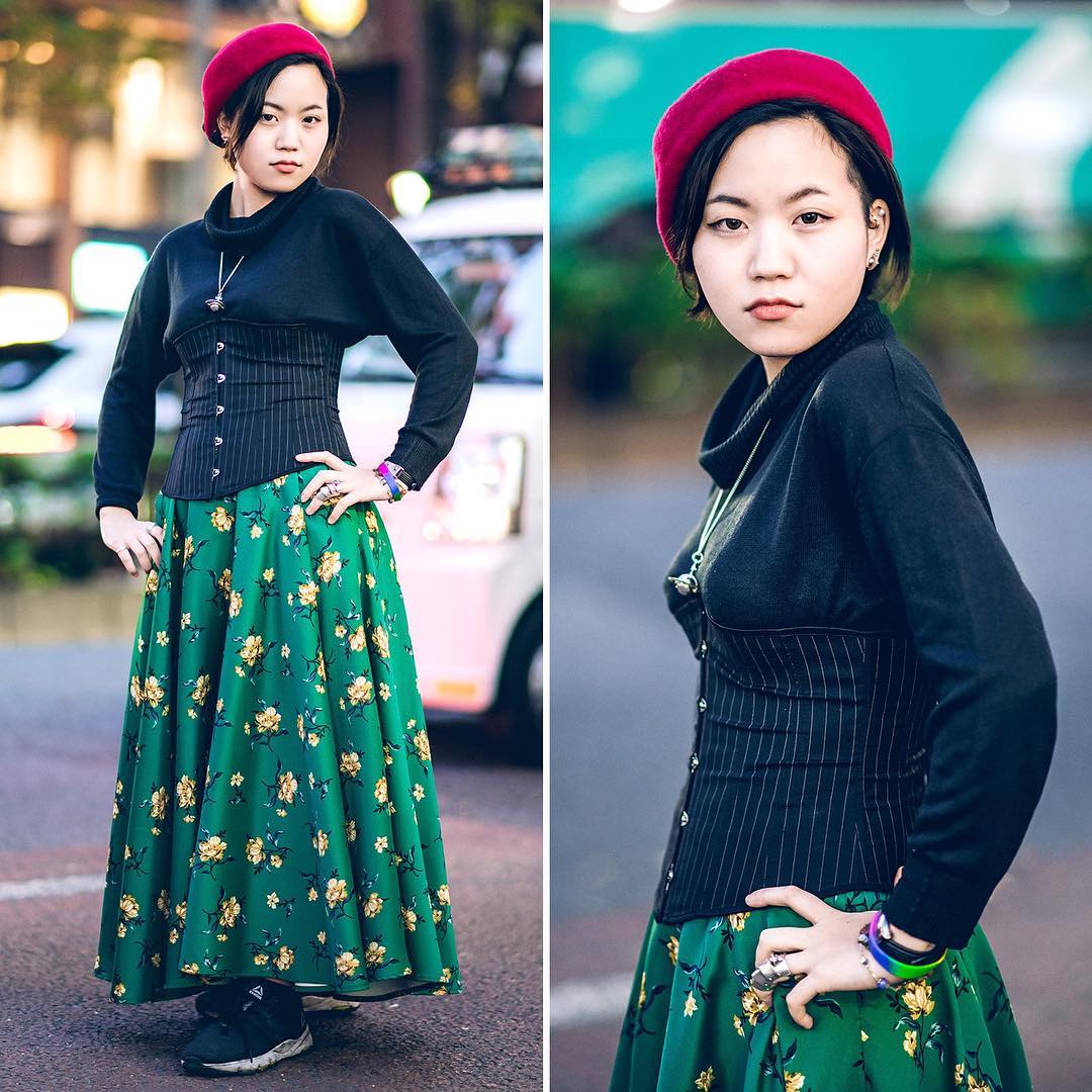 @Tokyo Fashion: Japanese college student Satoho (@satohonakahara) on ...