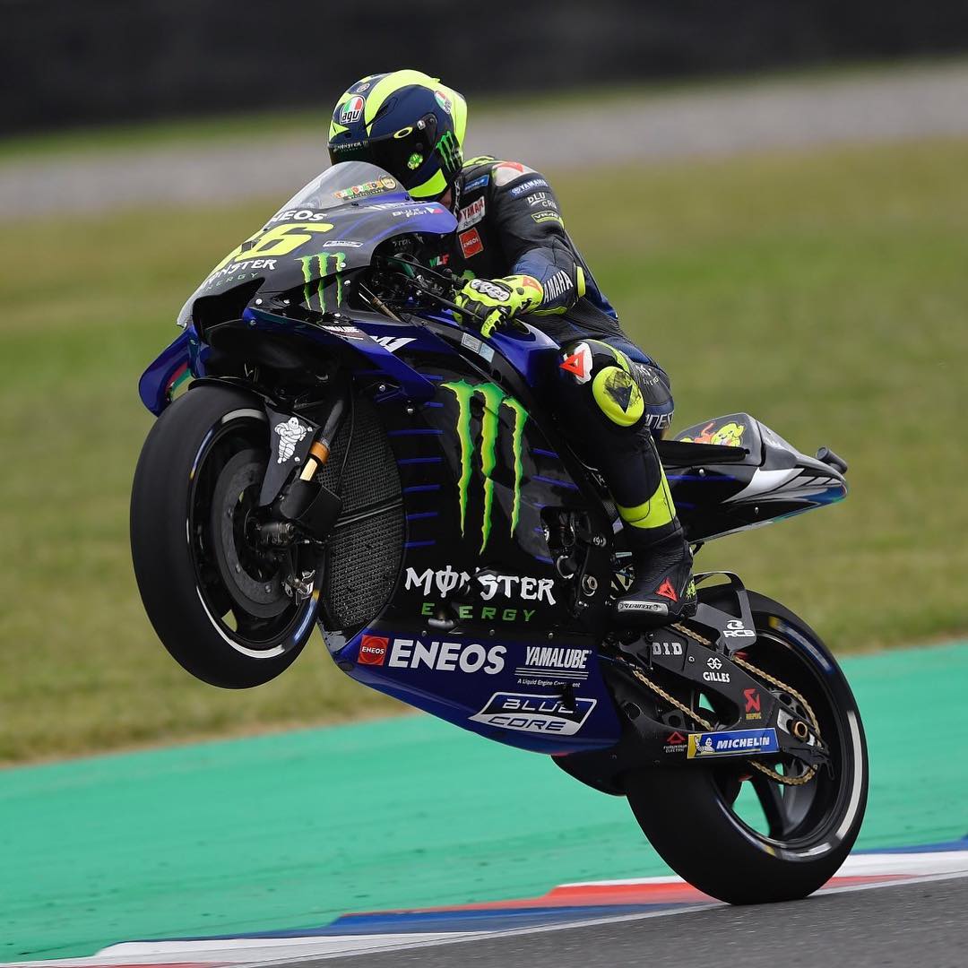 Yamaha MotoGP: Exactly 23 years after his @motogp debut, @valeyellow46 ...