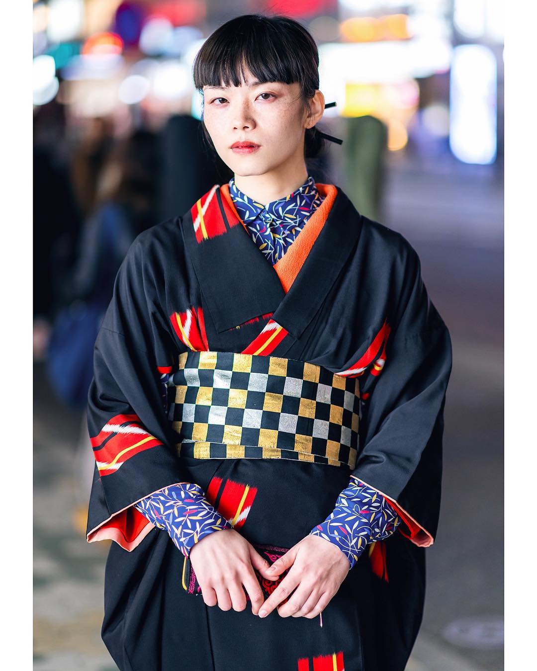 Tokyo Fashion: Japanese model @Yu_Ishizuka on the street in Harajuku ...