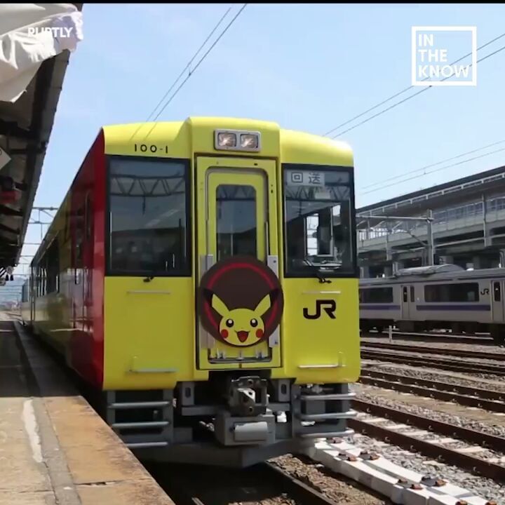 Visit Japan: Pika-CHOO-CHOO - All aboard the Pikachu train! The amazing ...