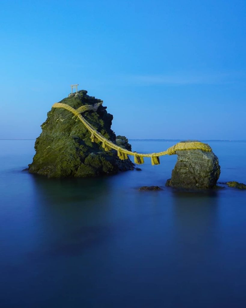 Japan Travel: Heard of the Wedded Rocks? Officially known as Meoto Iwa ...