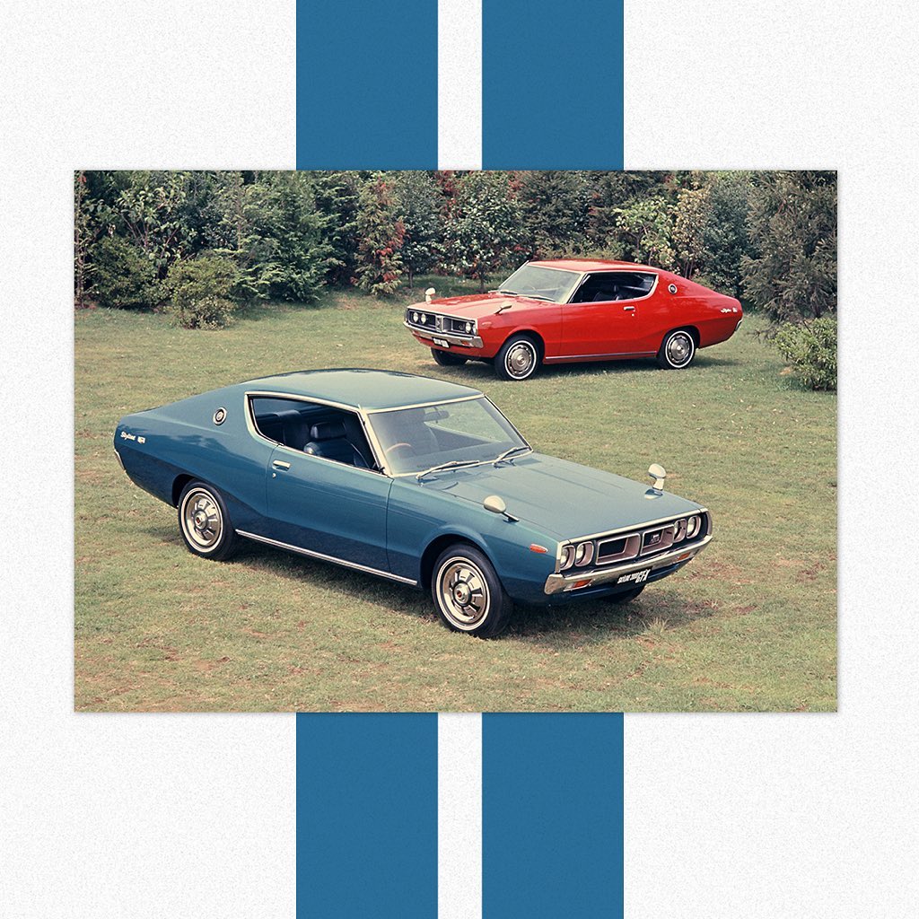 Nissan: The 4th generation #Skyline C110 was the first Japanese car ...