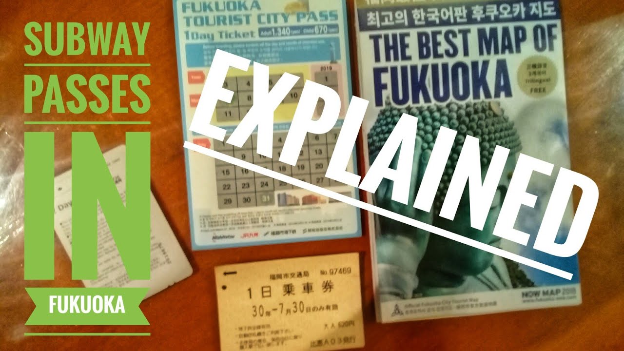 Fukuoka Subway Passes Explained Alo Japan All About Japan