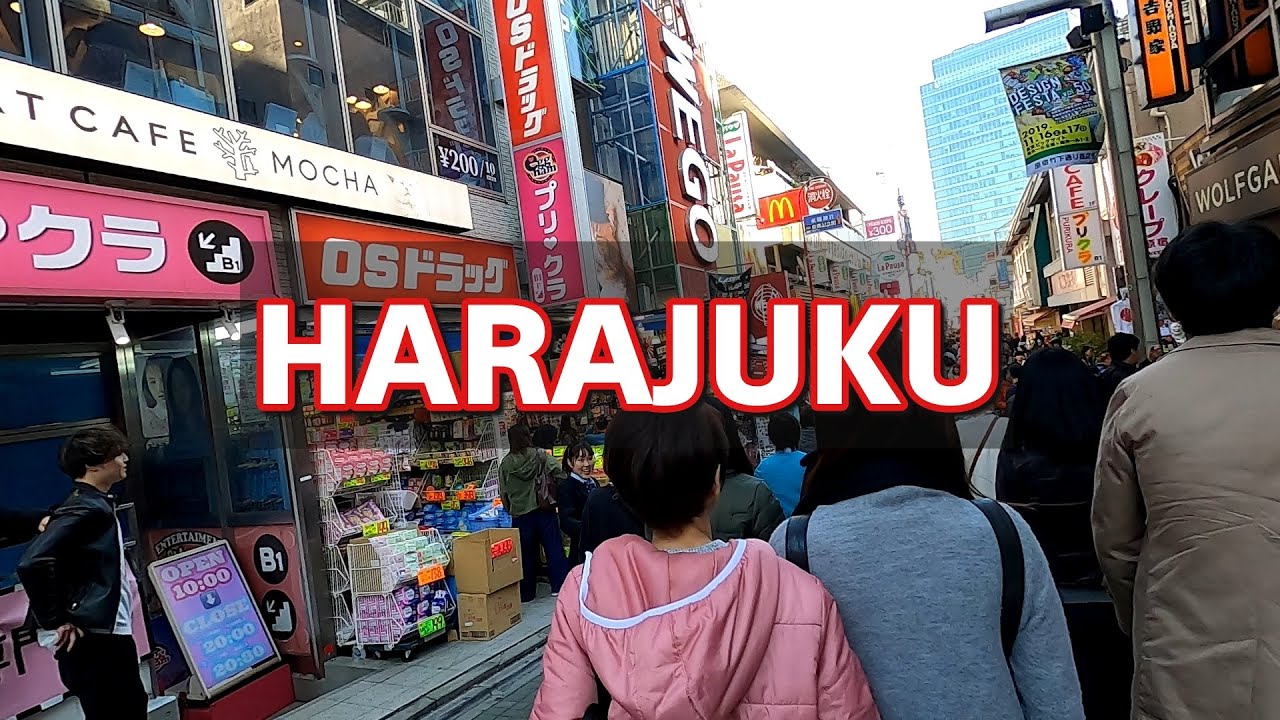【Japan】Walking tour of Takeshita Street in Harajuku,Tokyo Travel Guide ...