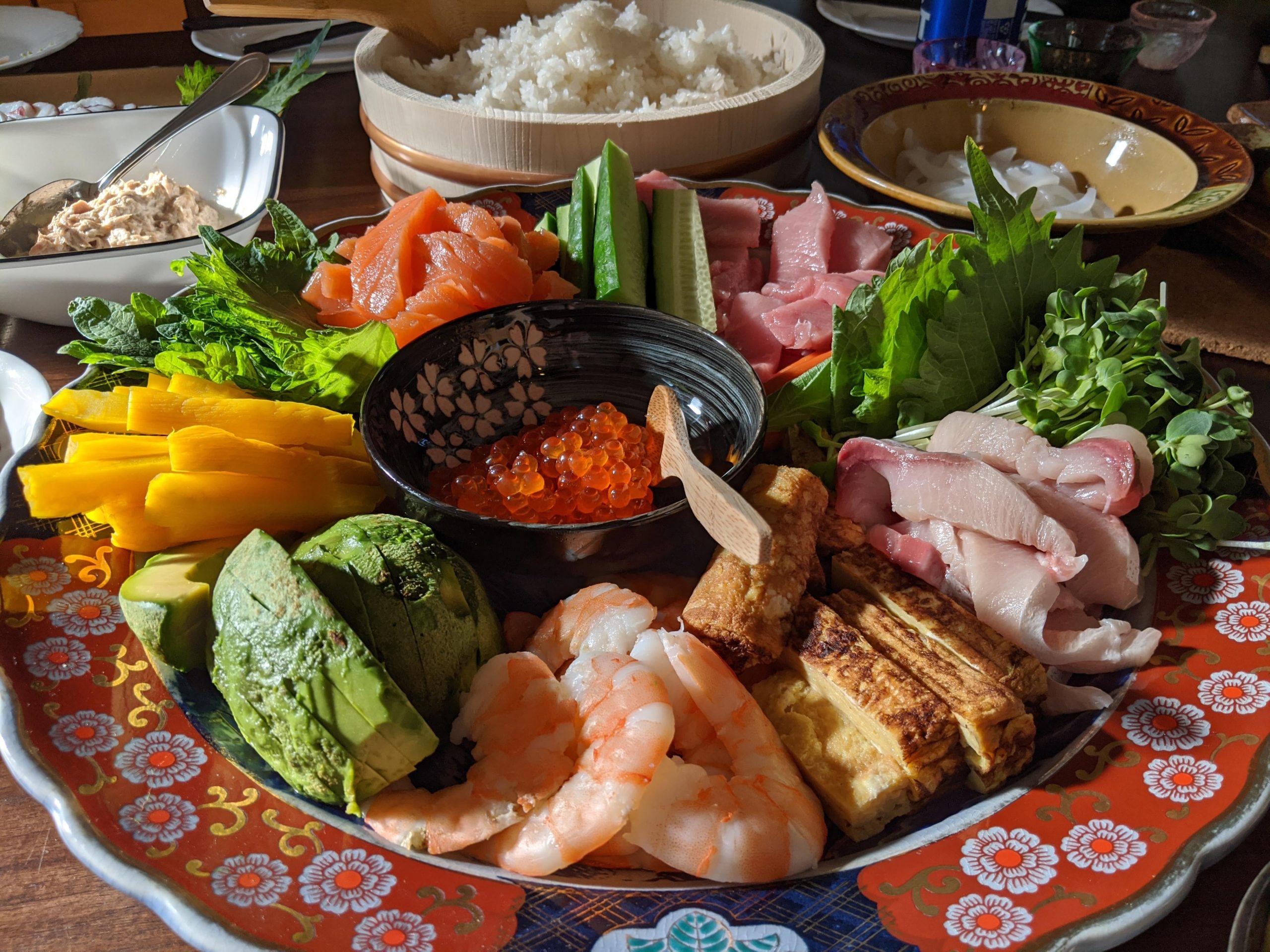 Hand Roll Sushi Party - Alo Japan