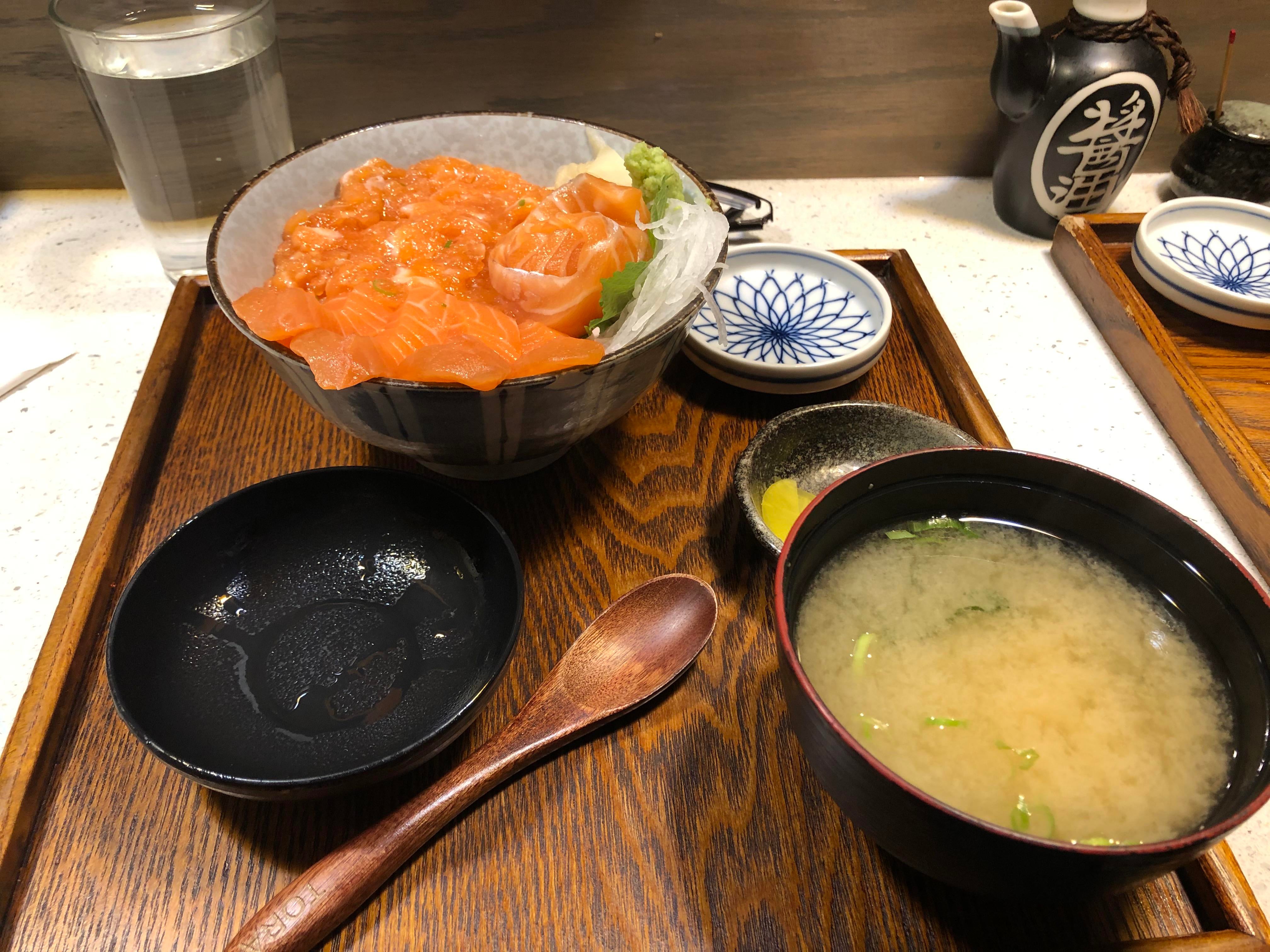 The closest thing I have to authentic Japanese food. Tora in Boston ...