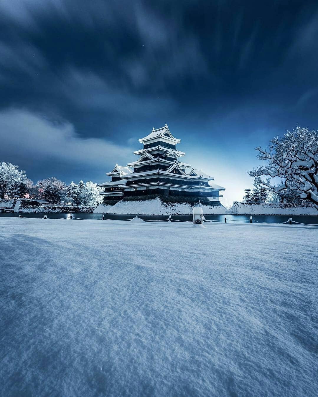 Visit Japan: A winter wonderland at Matsumoto Castle in Nagano - one of ...