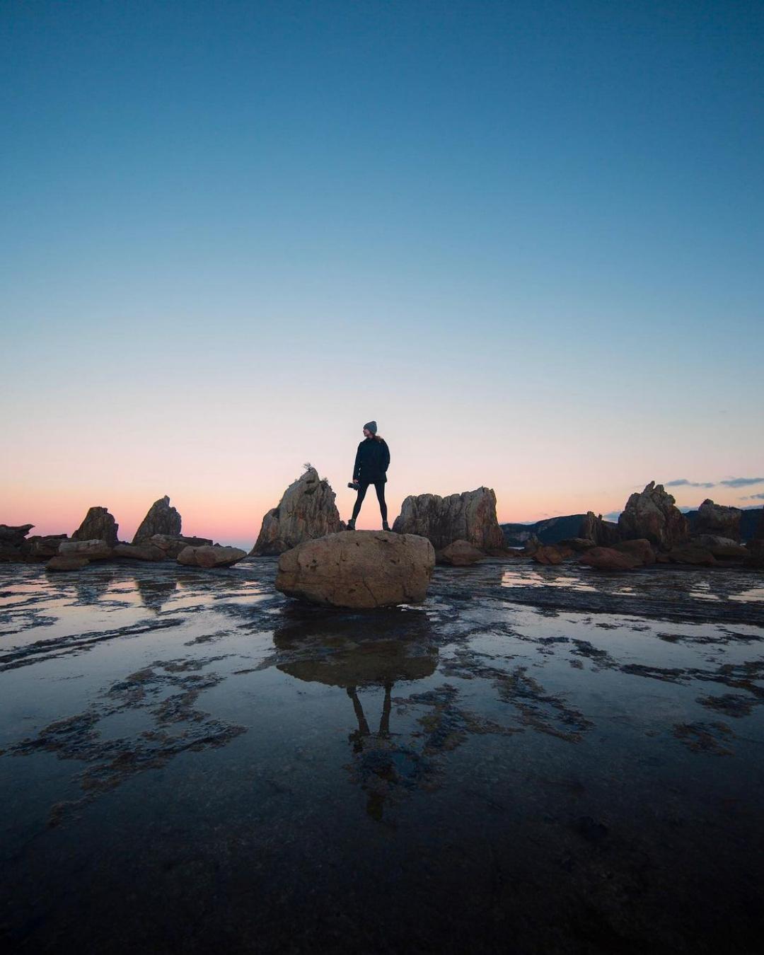 Visit Japan: As if out of nowhere, these large rock formations sit ...