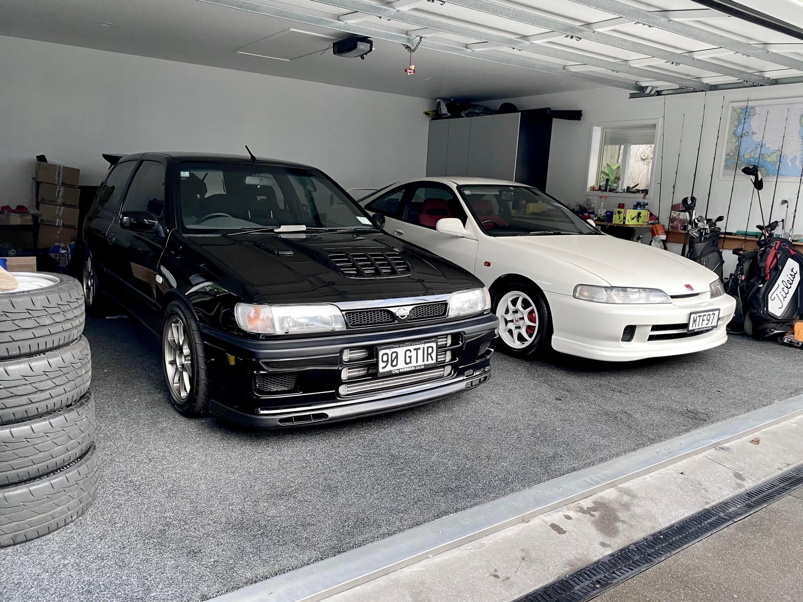My JDM Collection. Highly modified 370 bhp GTiR & Stock DC2 Integra ...