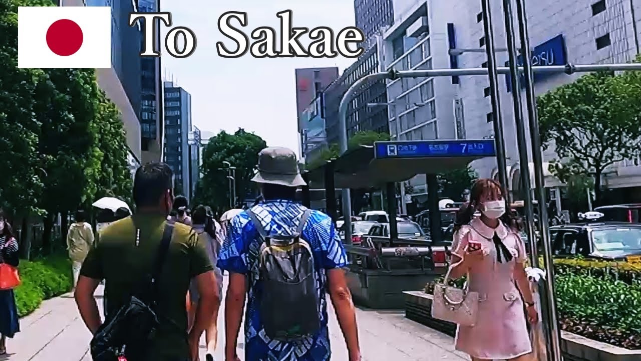 From Nagoya Station to Sakae /Japan Tour/ ASMR HD/Walking Japan - Alo Japan