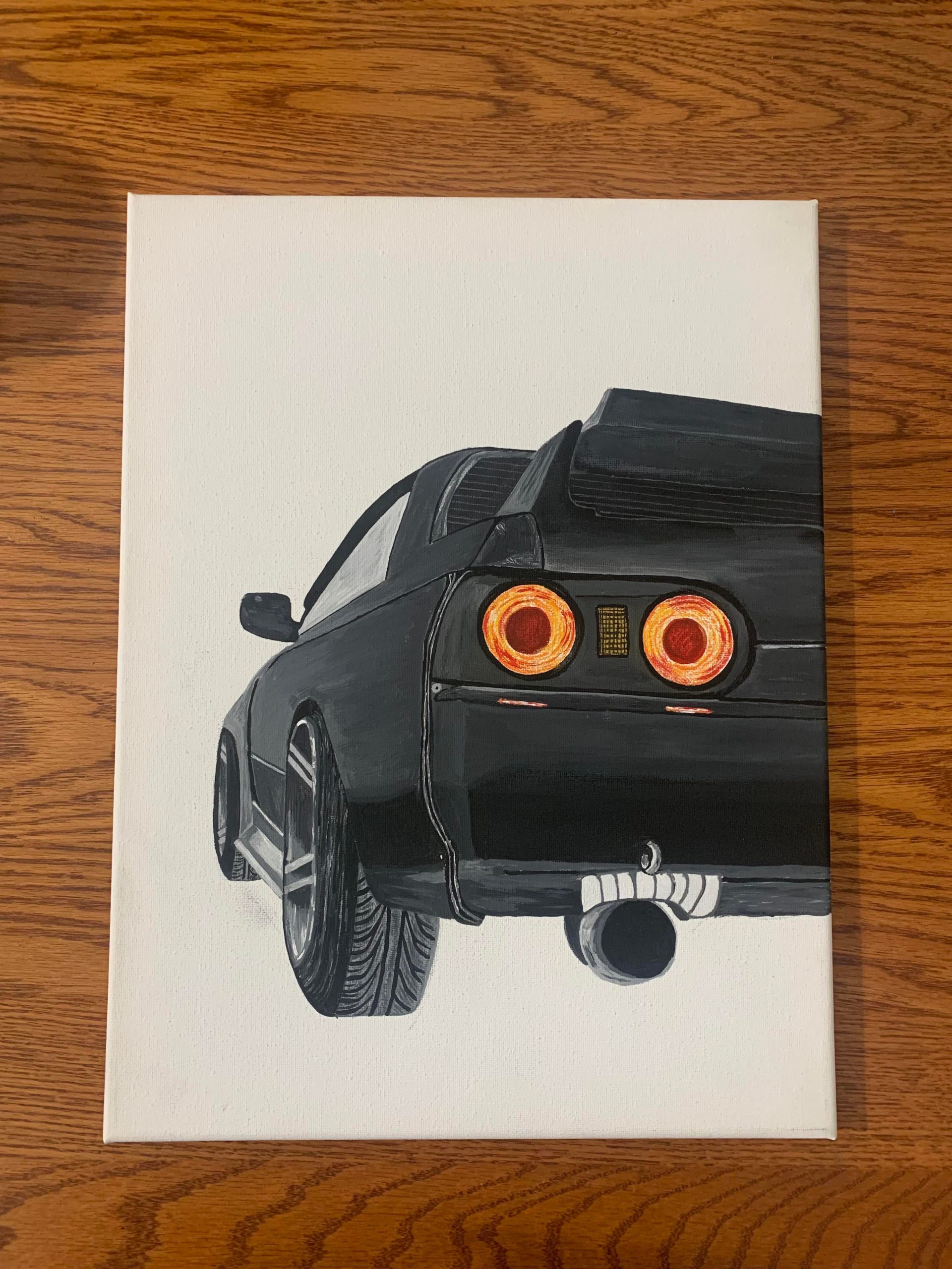 Girlfriend painted my this r32, had to show it off - Alo Japan All ...