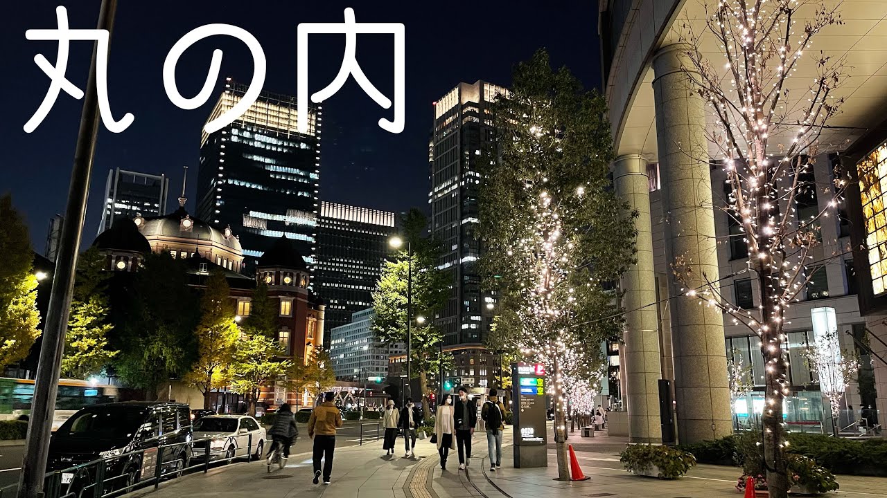 【4K Tokyo walk】Most beautiful Christmas lights of Hogwarts [Reupload in ...