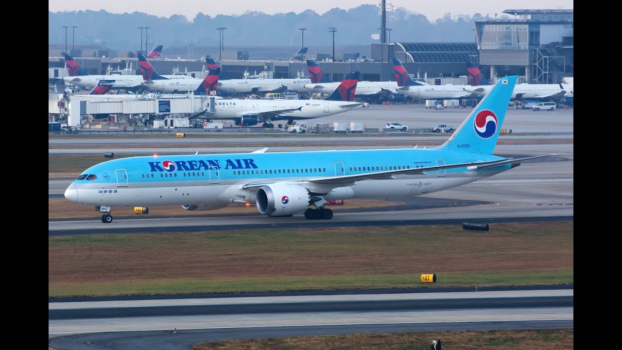 4K Atlanta Hartsfield-Jackson International Airport ATL Plane Spotting ...