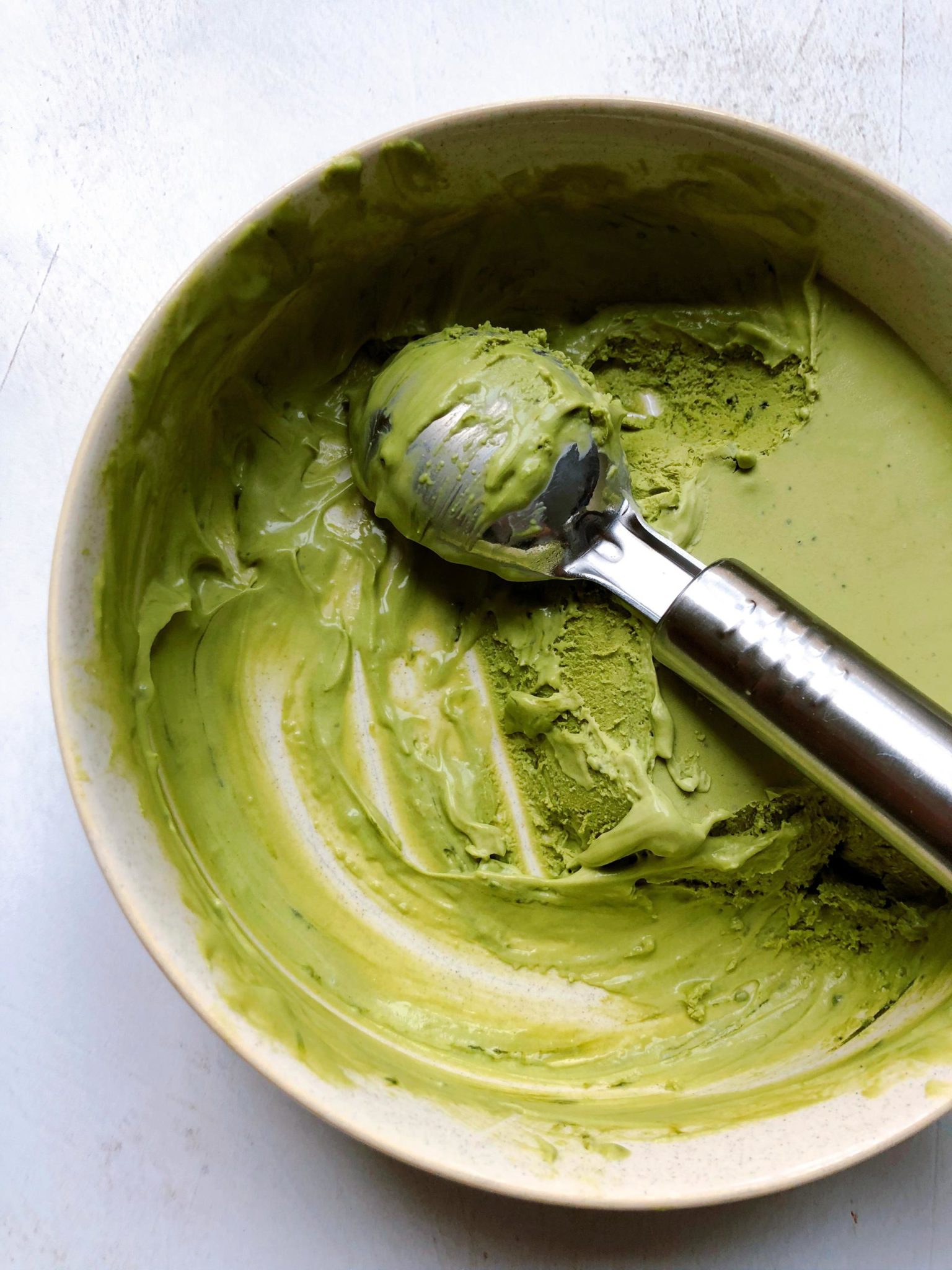 No-Churn Matcha Ice Cream using 3 ingredients: heavy whipping cream ...