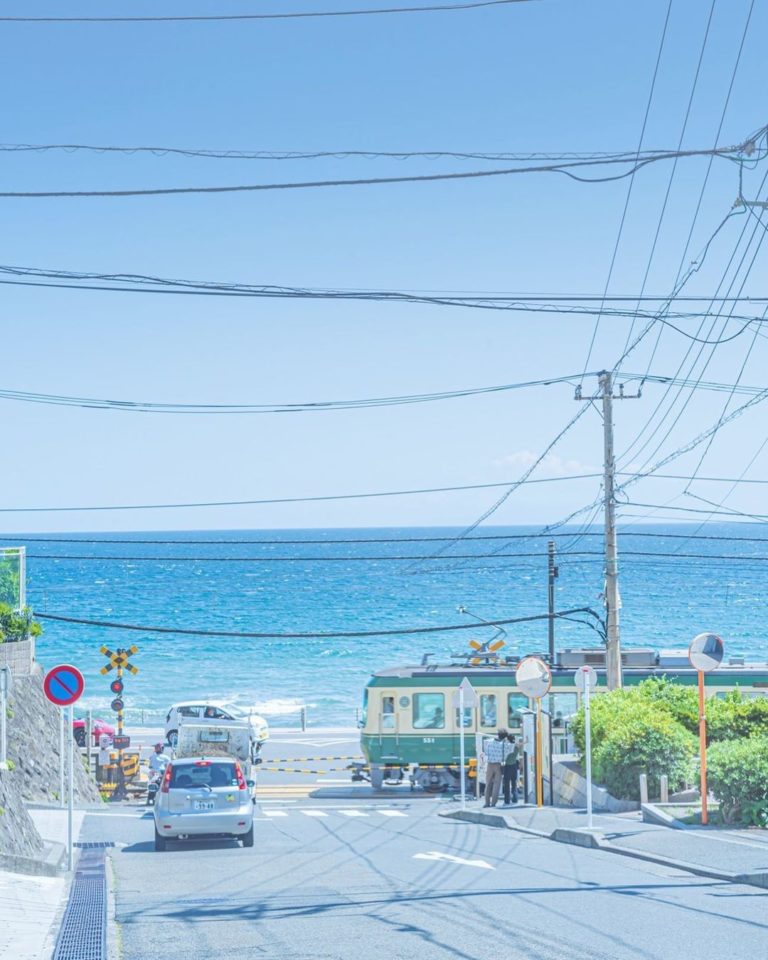 Visit Japan: What's the loveliest beach along a railway you've ever ...