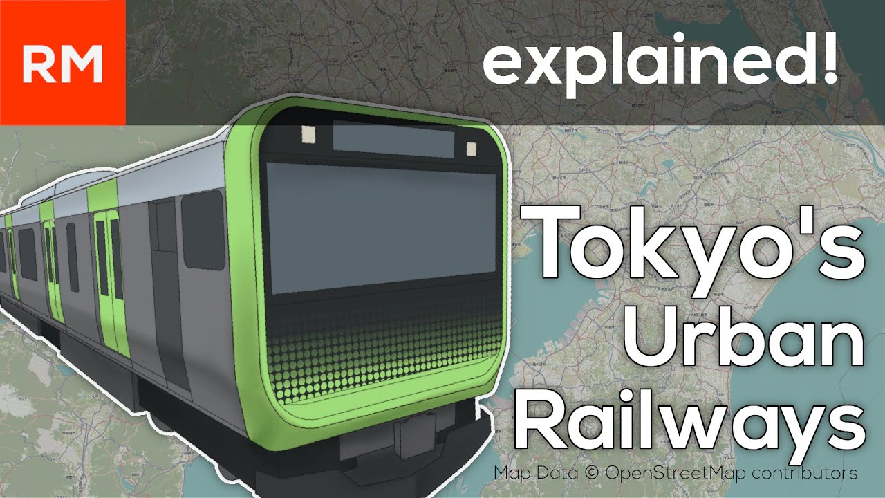 The Largest Rail System In the World | Tokyo’s Urban Railways - Alo Japan