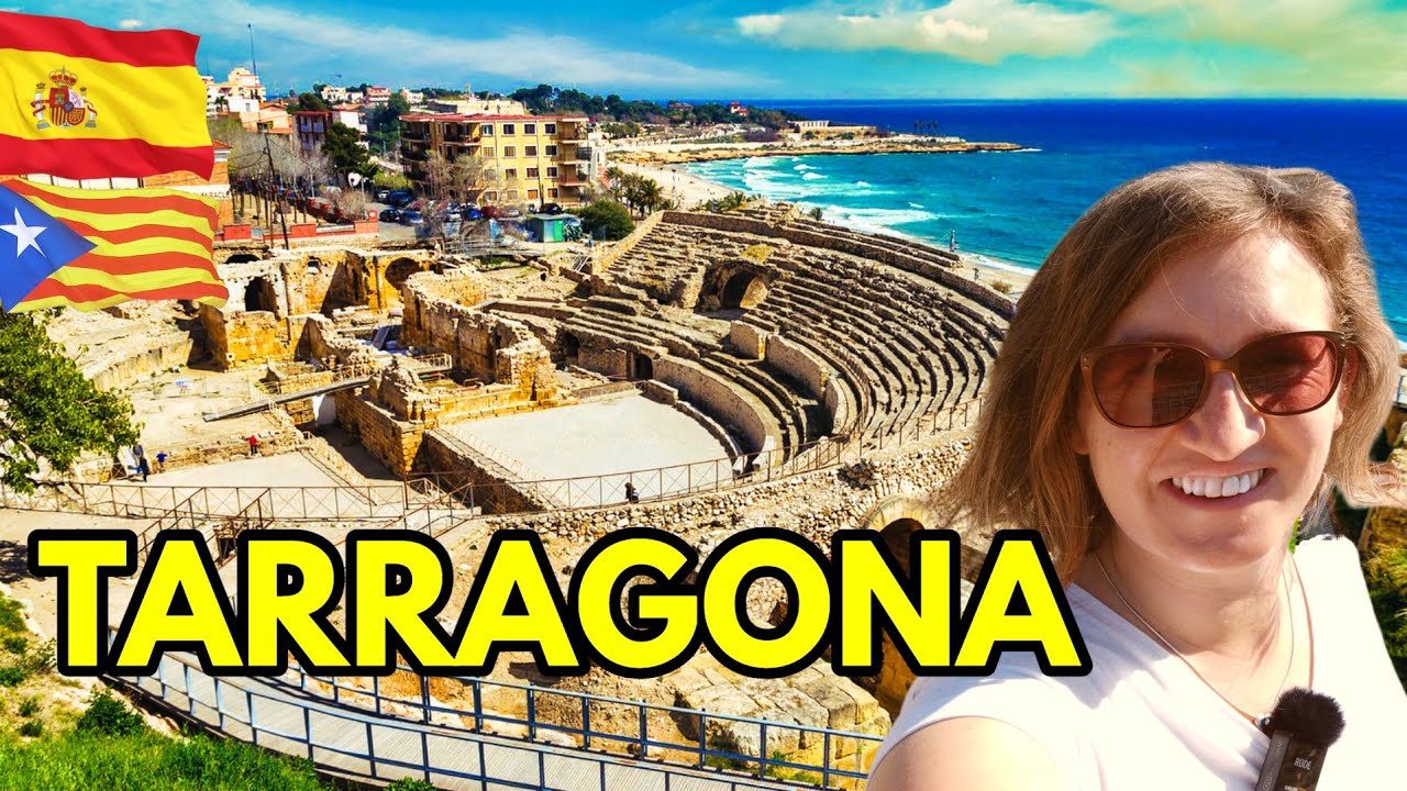 #11 Visiting SPAIN: Trip to Tarragona by train. Walk through Roman ...