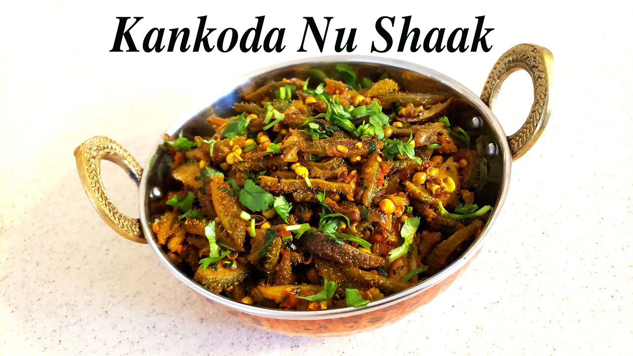 Gujarati Style Kankoda Nu Shaak-Stir Fried Style - Kantola- Kankoda - Spine Gourd -Phagla # ...
