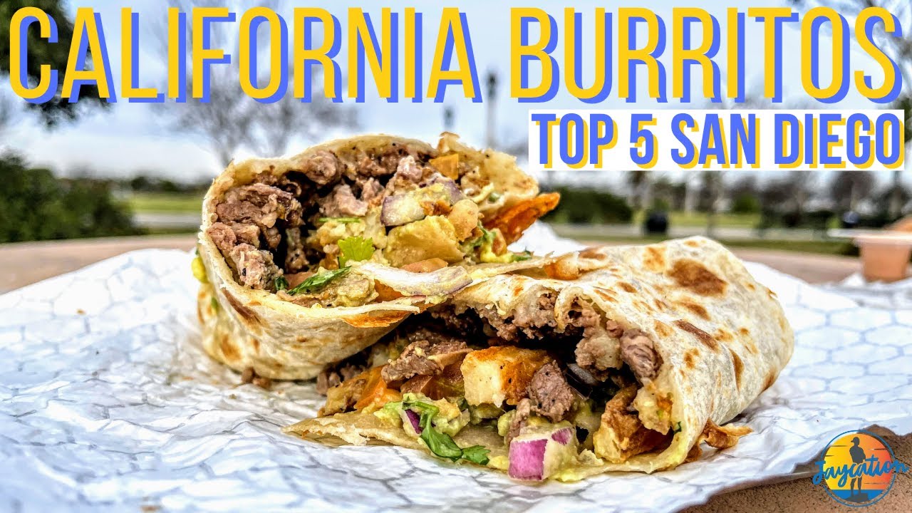 TOP 5 CALIFORNIA BURRITOS IN SAN DIEGO | Food Guide - Alo Japan
