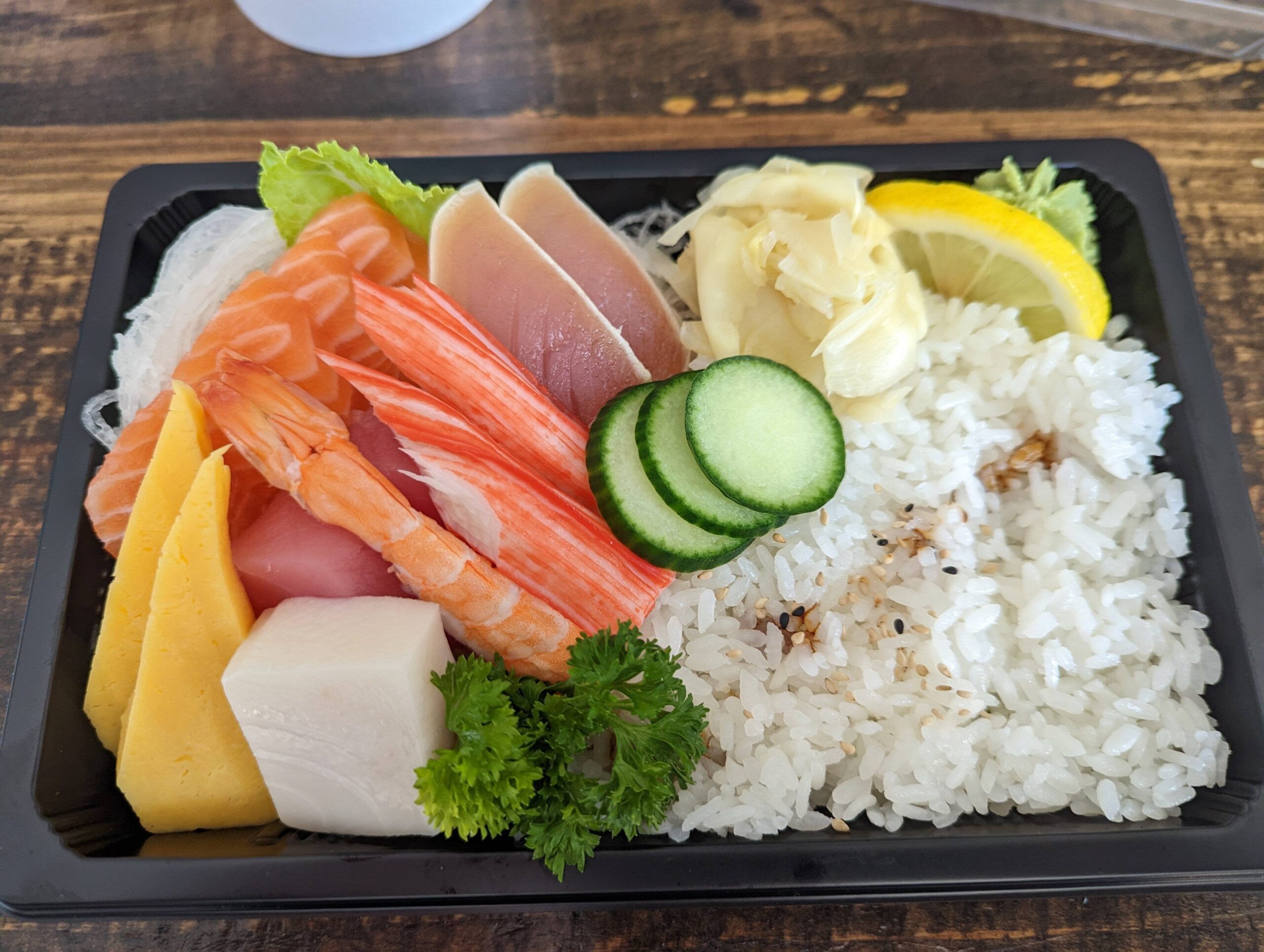 Chirashi Takeout For Lunch Today - Alo Japan