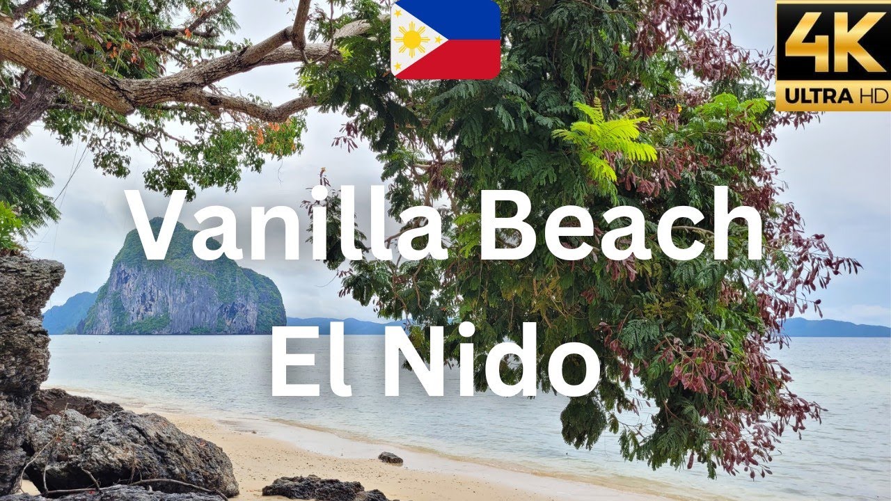 Vanilla Beach - El Nido Walking Tour in 4k Ultra HD- Palawan - Philippines - Alo Japan