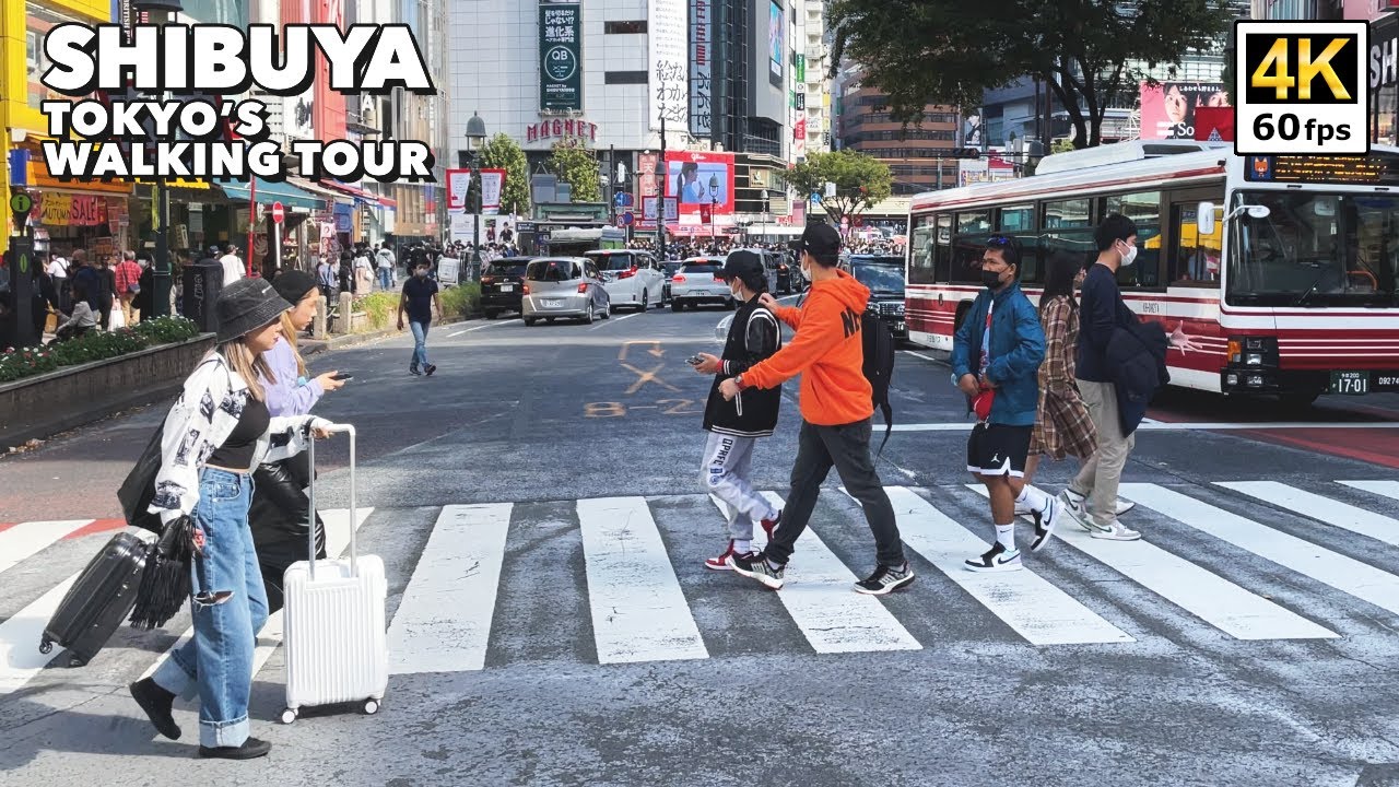 4K JAPAN TRAVEL｜SHIBUYA｜Tokyo Walk Tour｜PARCO,109,Center-Gai (ASMR) - Alo Japan All About Japan