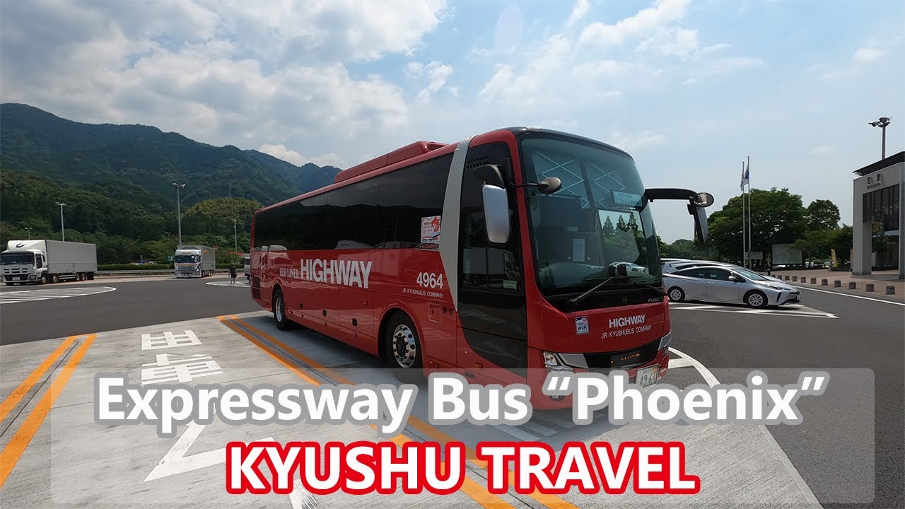 Riding the $30 JR Expressway Bus "Phoenix" in Japan | Miyazaki to ...