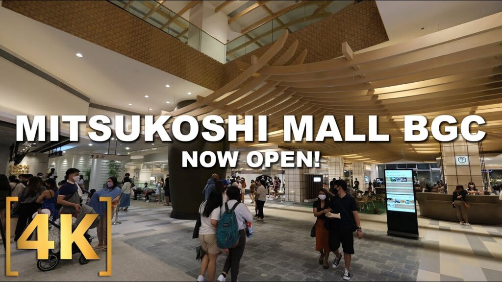 NOW OPEN! The First Japanese Mall in the Philippines - MITSUKOSHI MALL ...