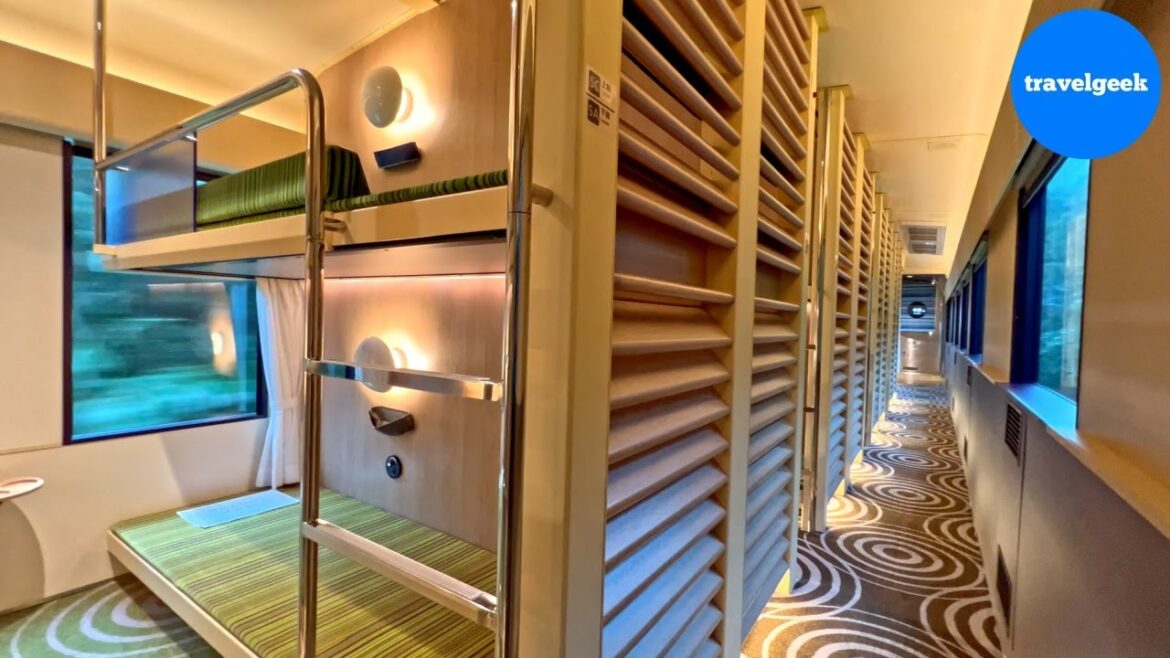 Trying Bunk Beds on Japan's Brand-New SLEEPER Train | Shingu - Kyoto ...