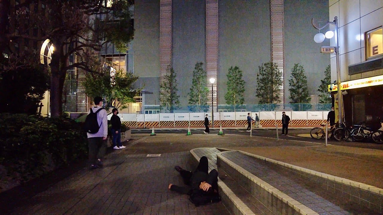 4K 60, Nightwalk in Shinjuku Kabukicho - Okubo Park ④ | Japan walk ...