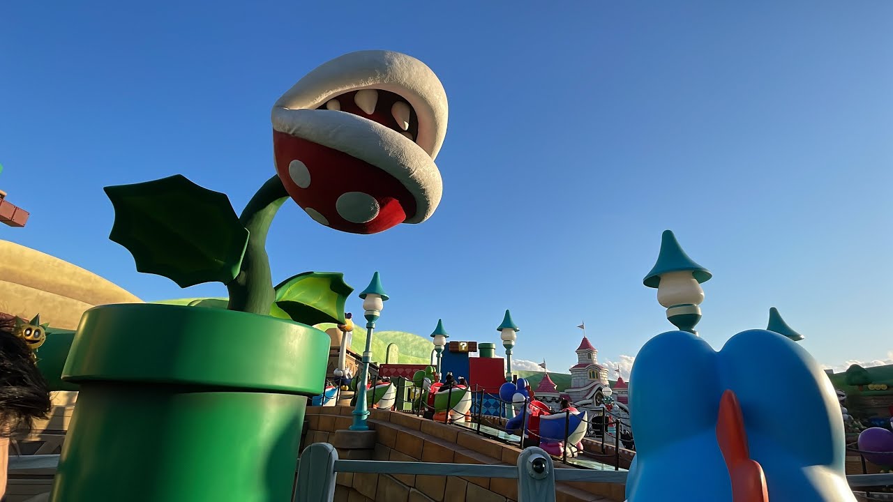 Yoshi's Adventure Ride - Super Nintendo World - Universal Studios Osaka ...