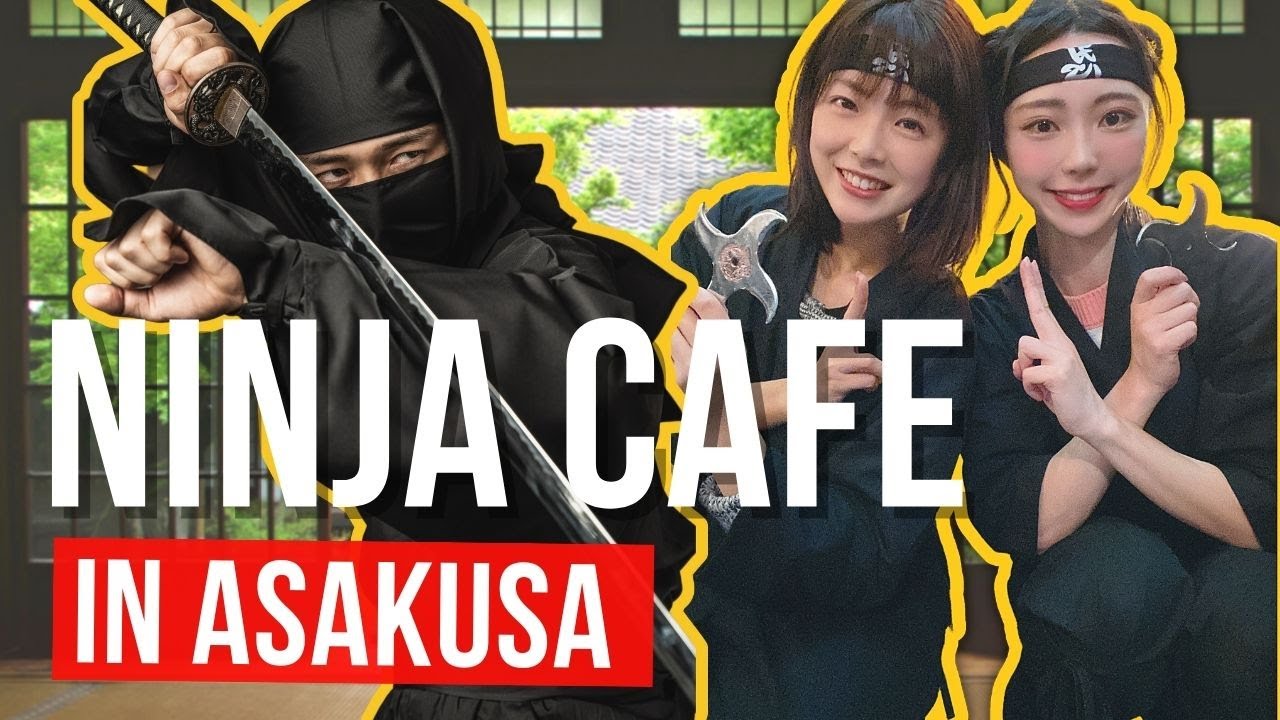 The cafe where you can become a perfect ninja was the best｜in Tokyo ...
