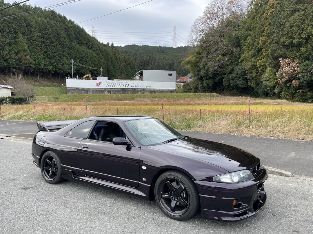 My 1995 midnight purple R33 GTR V-Spec, U.S. bound! - Alo Japan All ...