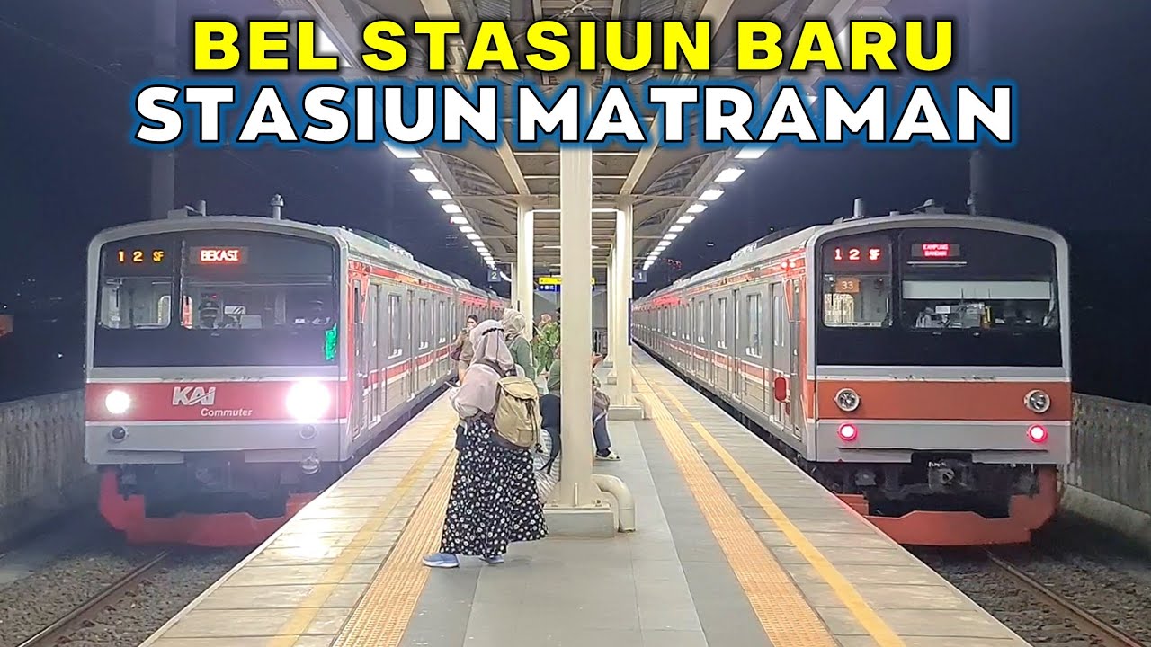 SYAHDU BANGET BEL STASIUN INI !! Nonton Kereta Api KRL Commuter Line ... SYAHDU BANGET BEL STASIUN INI !! Nonton Kereta Api KRL Commuter Line ...