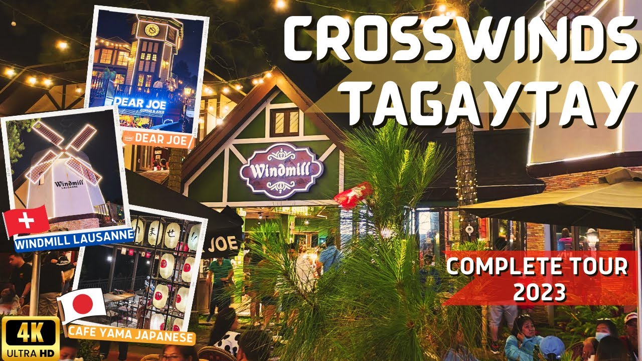 EXPERIENCE SWITZERLAND IN THE PHILIPPINES! CROSSWINDS TAGAYTAY FEAT ...