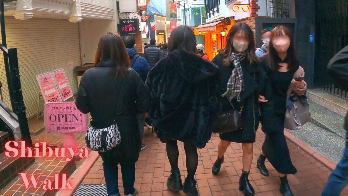 Shibuya Tokyo walking tour. 【4K】1.2023 - Alo Japan All About Japan