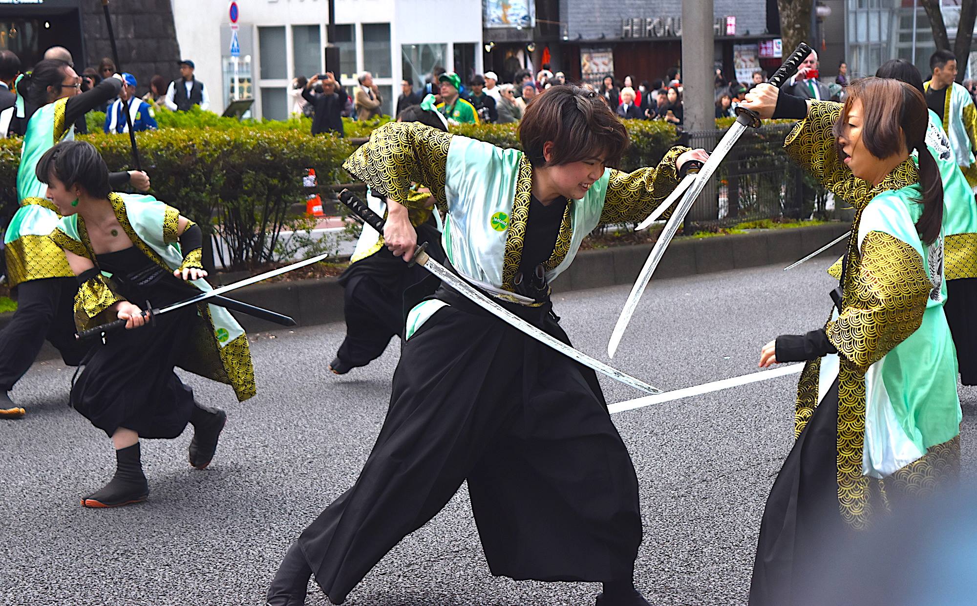 "Irish" Samurai Fighting in Harajuku - Alo Japan All About Japan