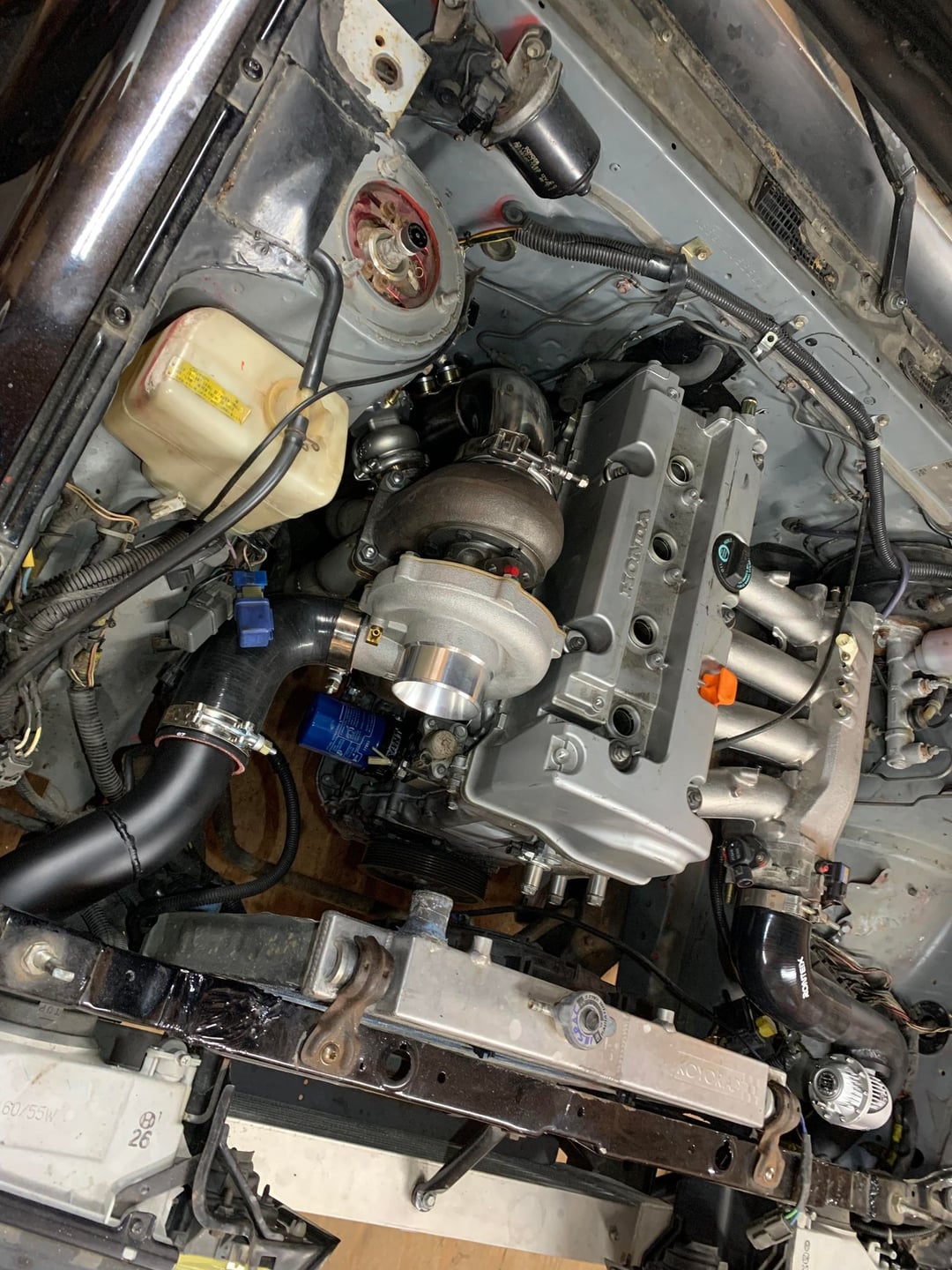 my k24 ae86 got a manifold, ic piping and dp made - Alo Japan All About ...