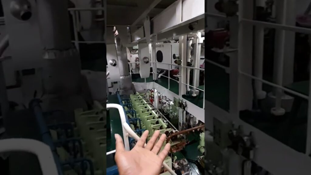 What It Looks Like Inside NIIGATA Main Engine!??| Engine Room Tour on a ...