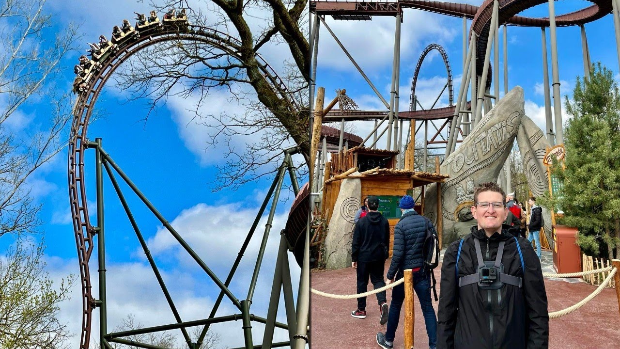 Toutatis FIRST RIDE & Review - Parc Astérix NEW For 2023 - Alo Japan