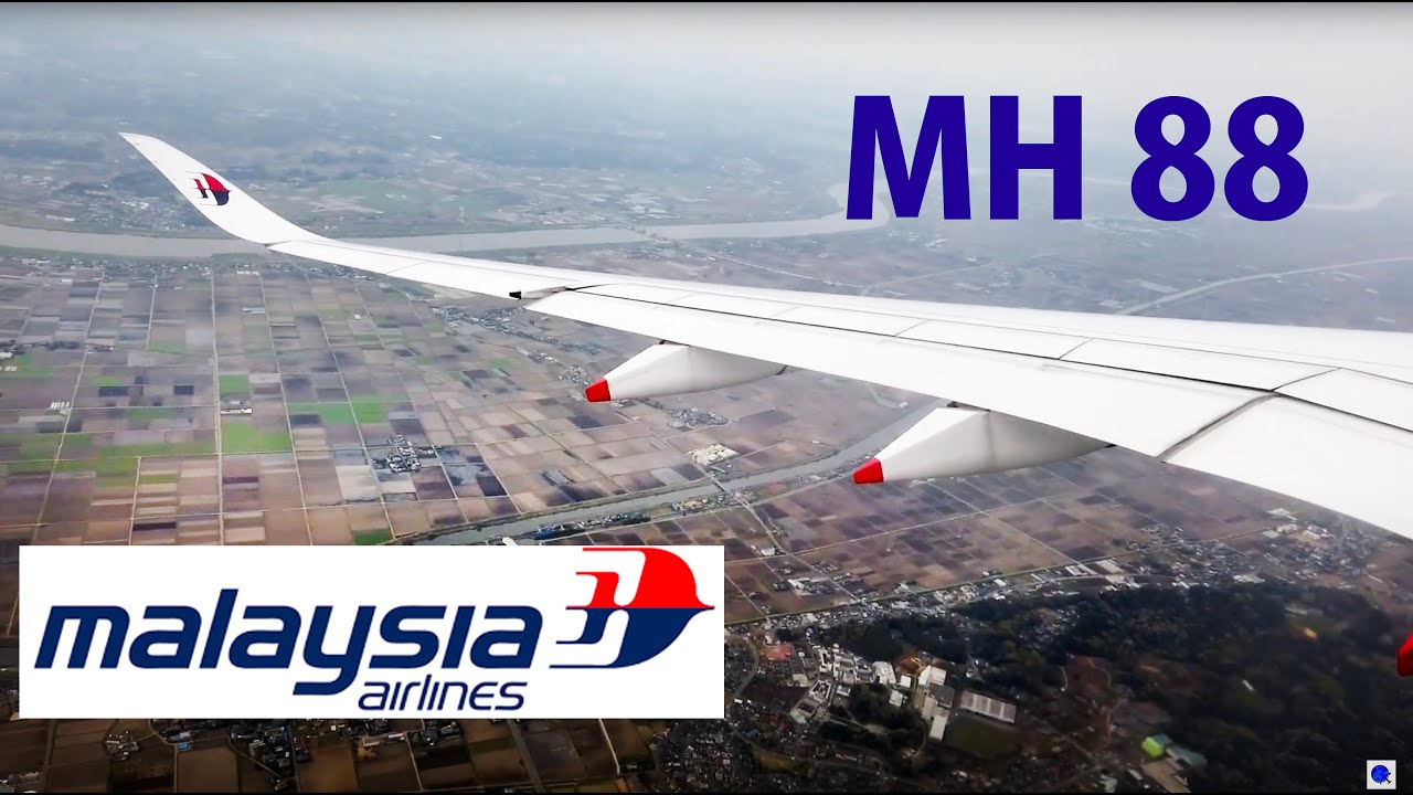 【Flight Tour】2023 Malaysia Airlines MH88 Airbus A350-900 Kuala Lumpur to Tokyo Narita - Alo ...