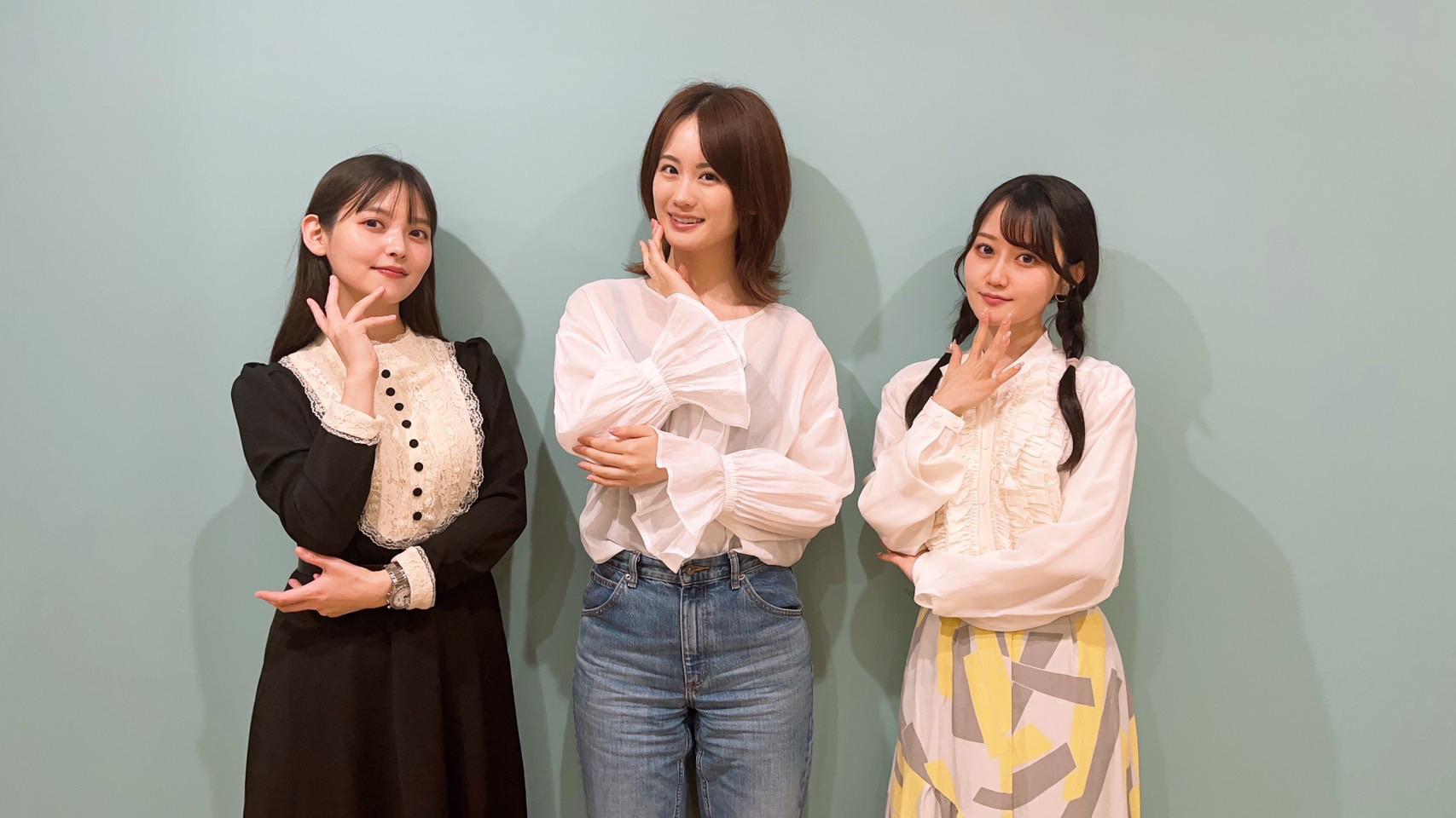 Ogura Yui, Uesaka Sumire and Seto Asami after the Yuri is my job radio recording - Alo Japan All ...