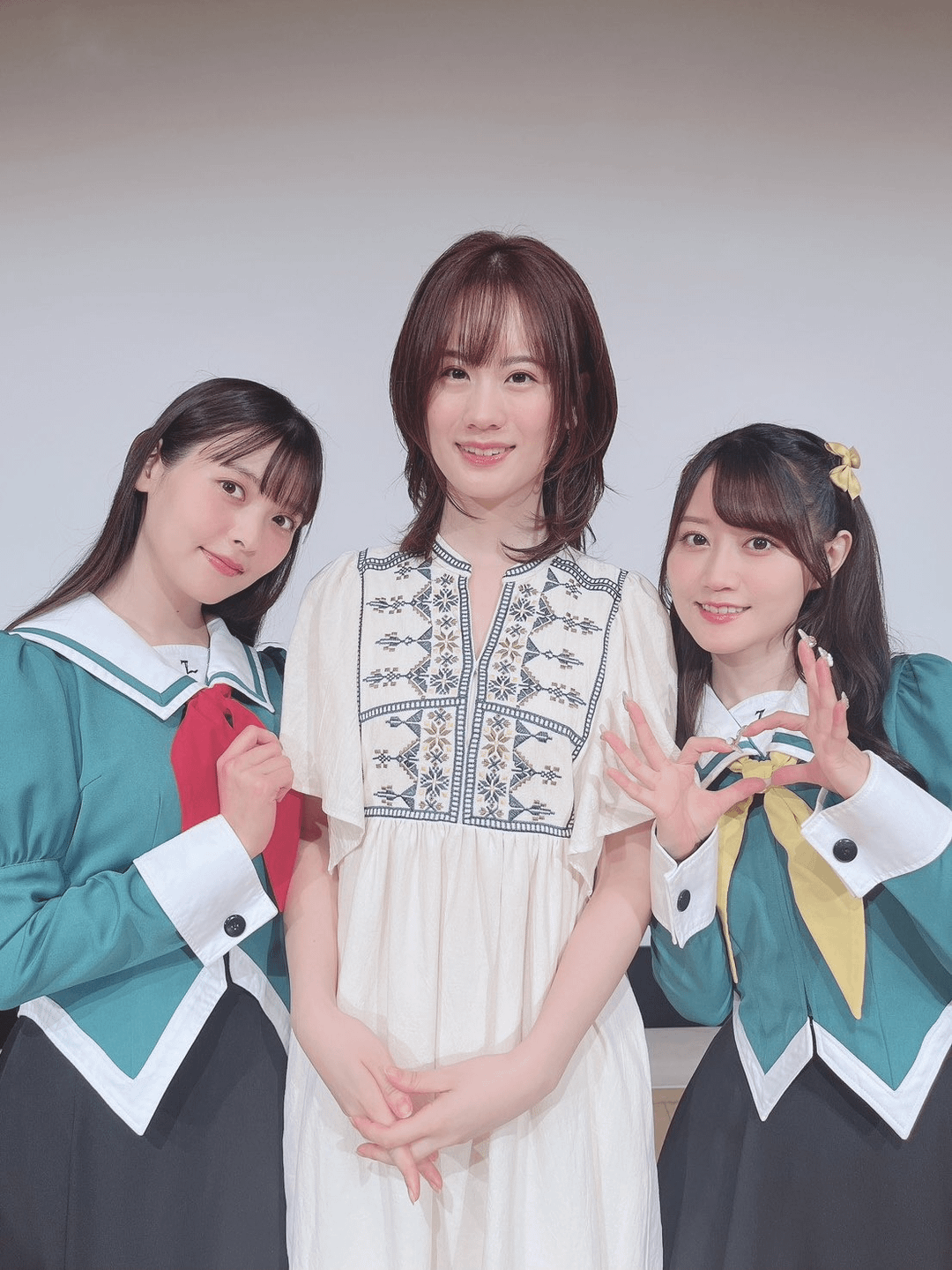 Uesaka Sumire, Seto Asami, and Ogura Yui from the WataYuri Radio Public ...