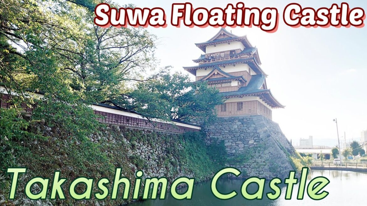 67）Takashima Castle(Japan's Three Great Lakes Castle)Suwa Floating ...