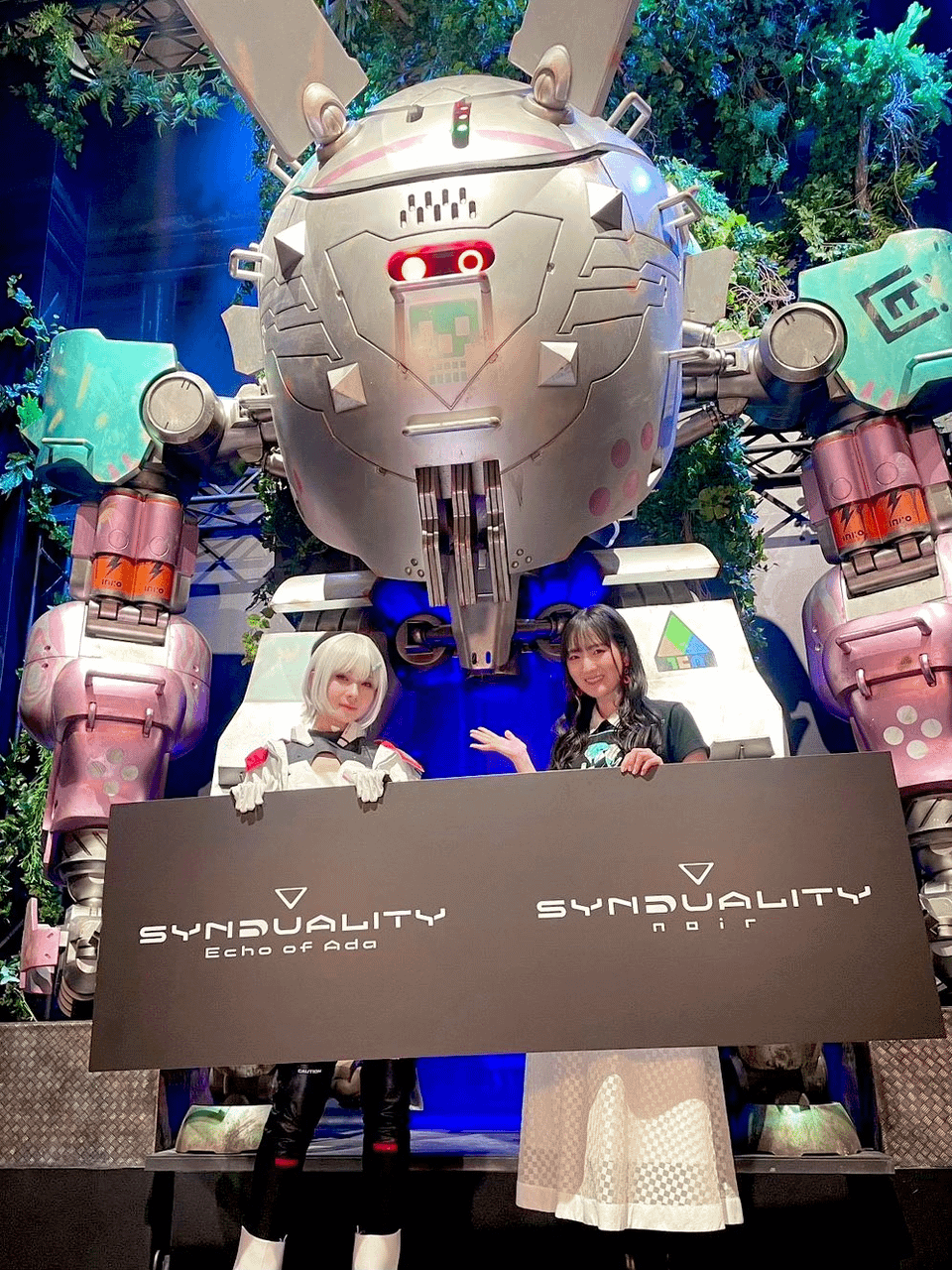 Ishikawa Yui, Koga Aoi, and Otsuka Takeo from the『SYNDUALITY』Project ...