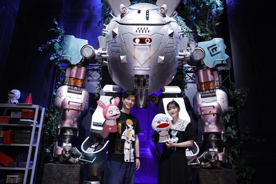 Ishikawa Yui, Koga Aoi, and Otsuka Takeo from the『SYNDUALITY』Project ...