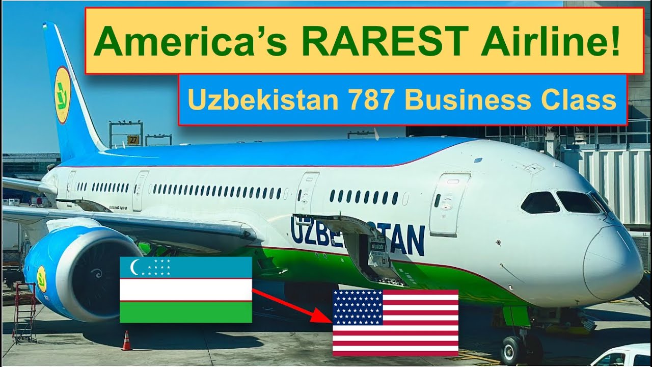 Flying America’s RAREST Airline in BUSINESS CLASS from Uzbekistan ...