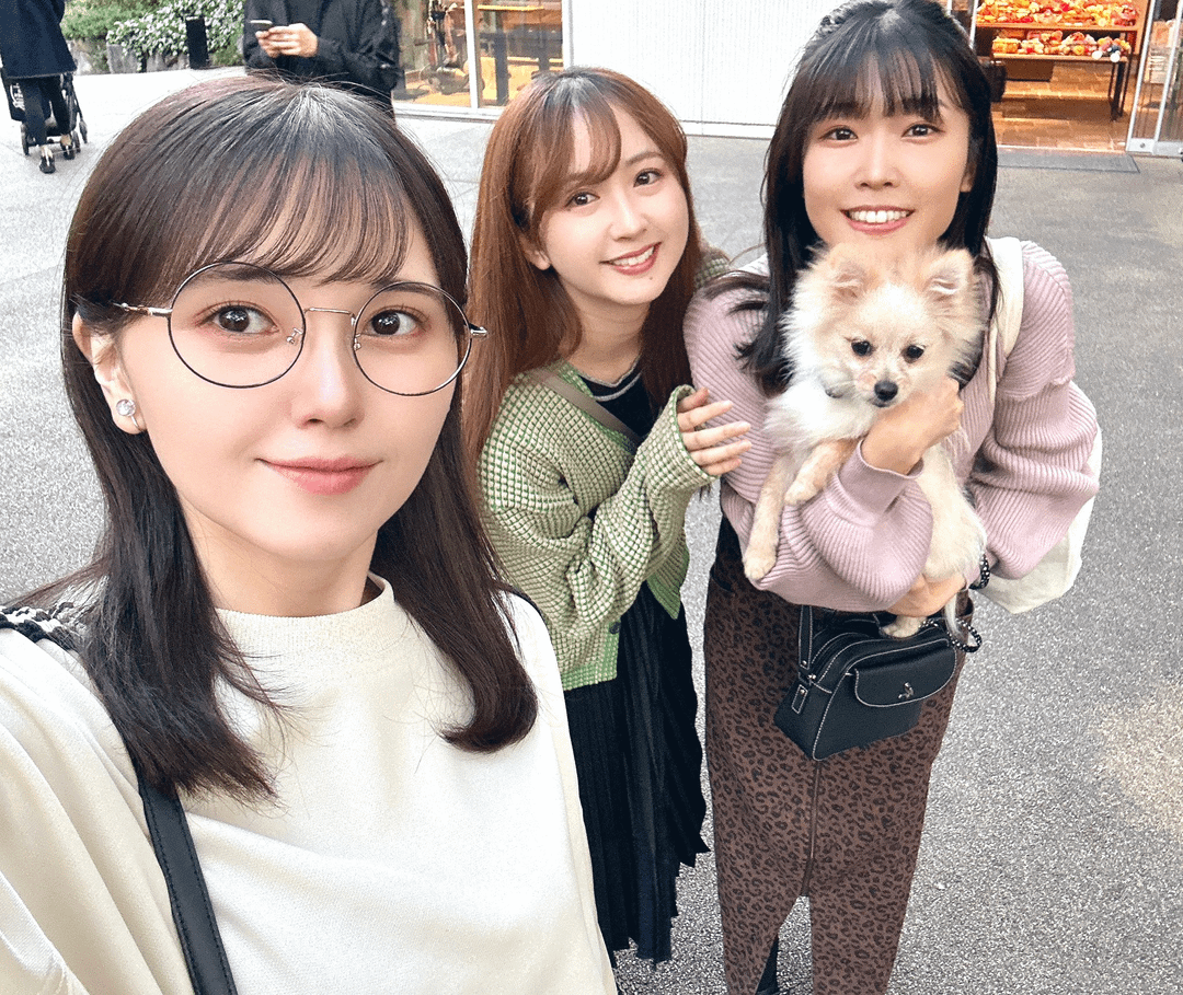 Uchida Shuu Introduced Kito Akari and Takayanagi Tomoyo to Her Dog ...